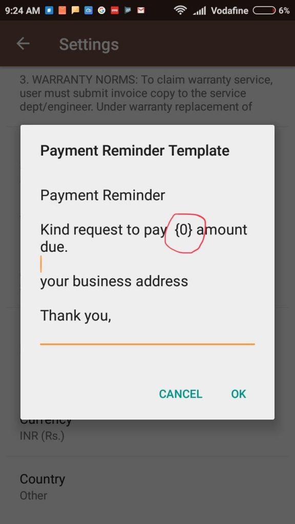 SaralInvoice Send A Friendly Payment Reminder To Your Customer For 